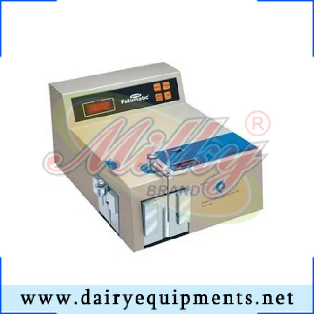 Milk Fat Testing Machines -Milk Fat Analyzer Manufacturer India